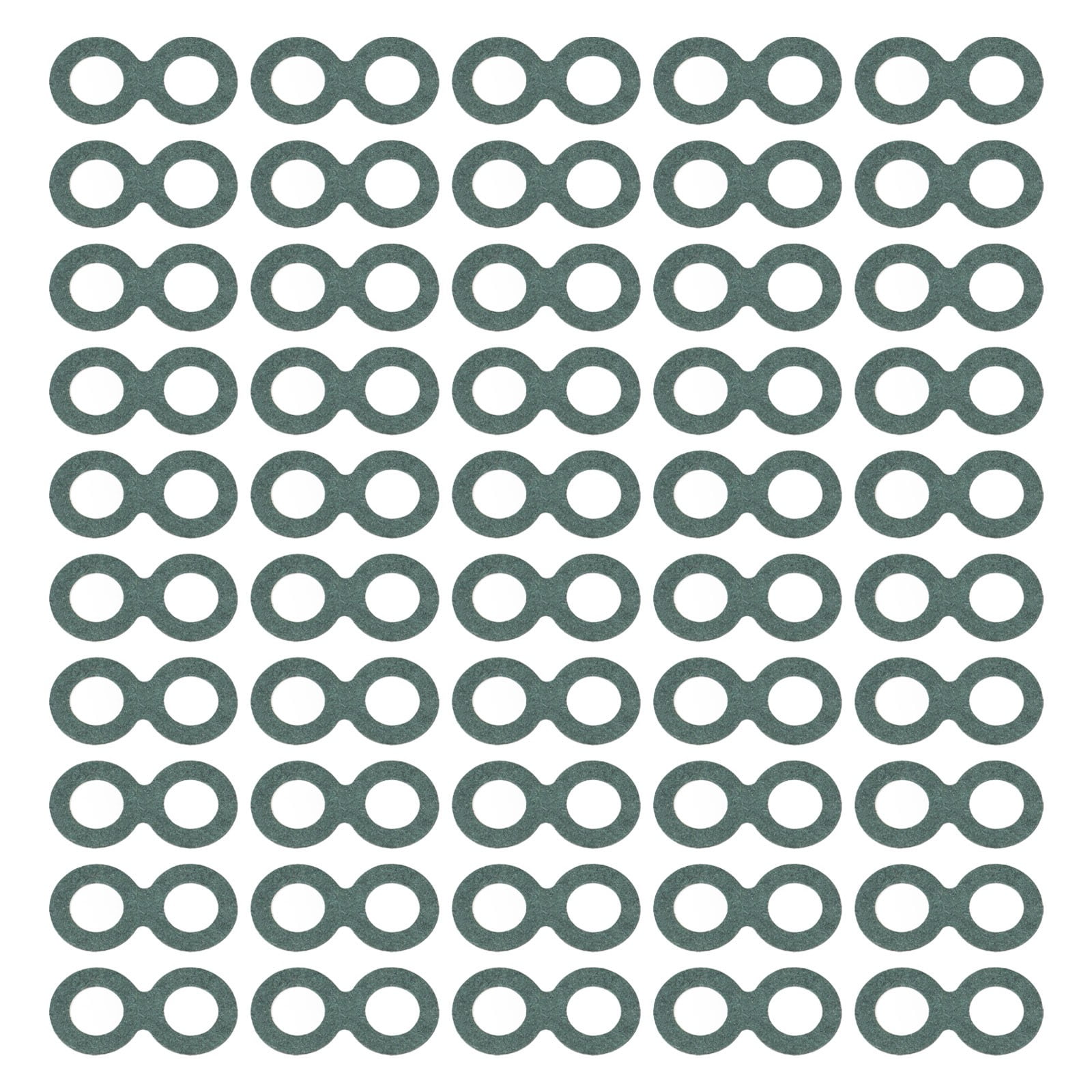 RANMEI 200Pcs Battery Insulators Adhesive Paper Hollow Insulating ...