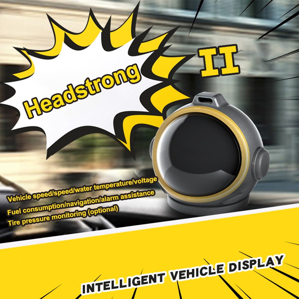 RANMEI 2024 Newest Hud Future-Oriented Robot Design Digital Speedometer ...