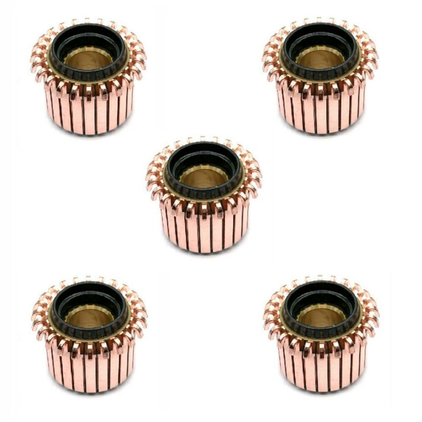 RANMEI 22.1 x 10 x 17.5(20.8) mm 24P Teeth Copper Hook Type Electrical ...