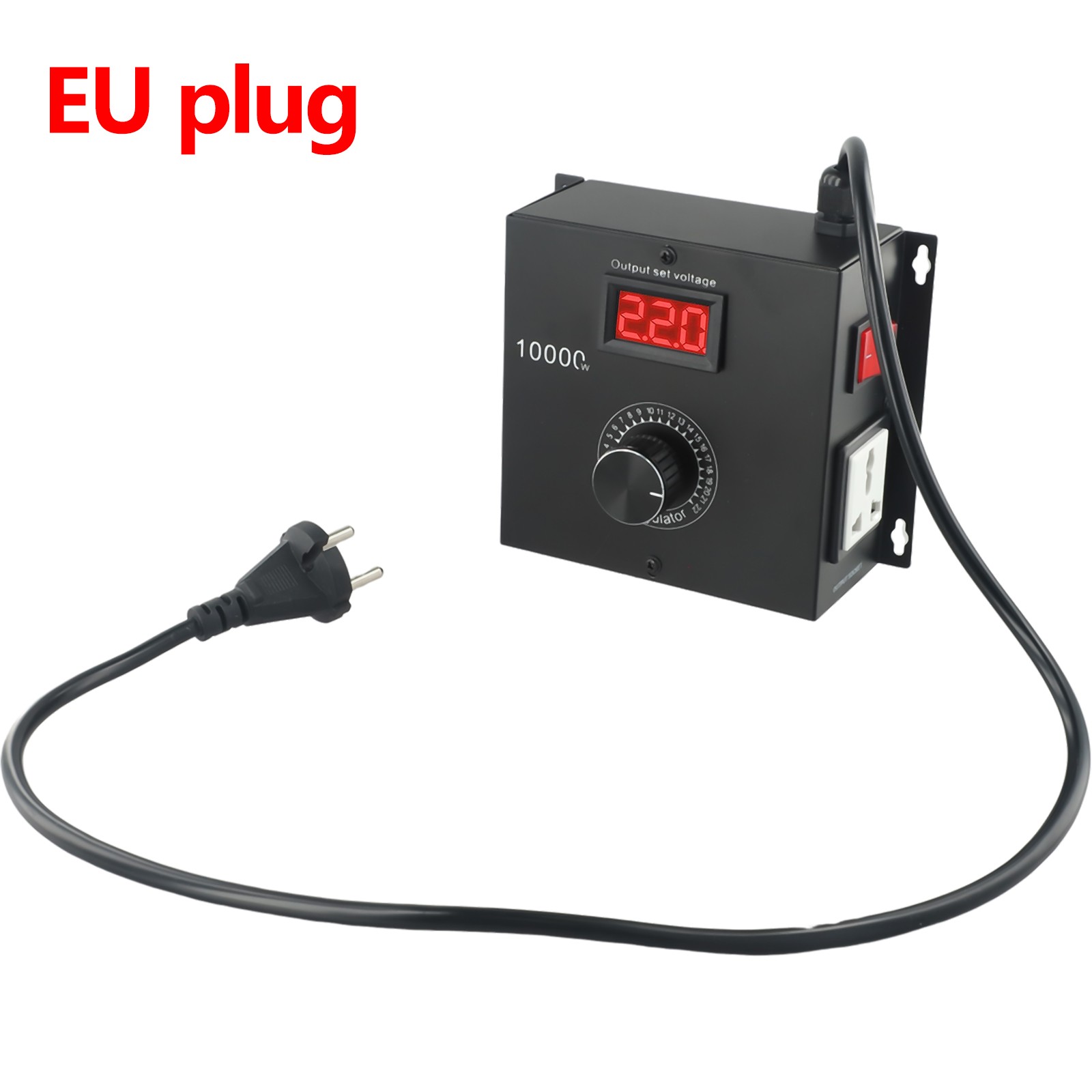 RANMEI 220V Upgraded Version 10000W Thyristor Electronic Voltage ...