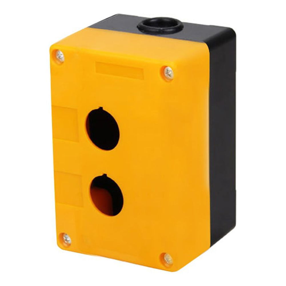 RANMEI 22mm Hole Emergencye Stop Push Button Switch Box Waterproof Plastic Control Box - Walmart.com