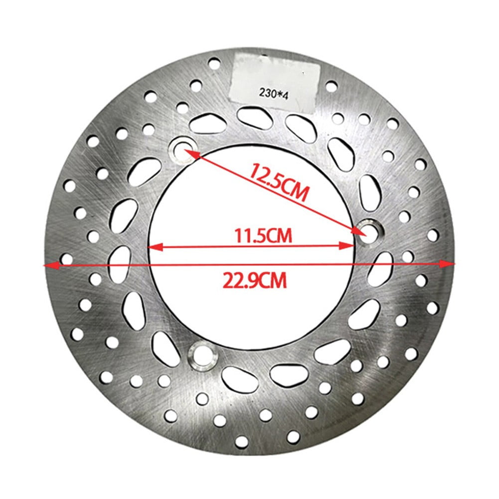 RANMEI 230Mm Motorcycle Front Round Rear Brake Disc For All Motorcycle - Walmart.com