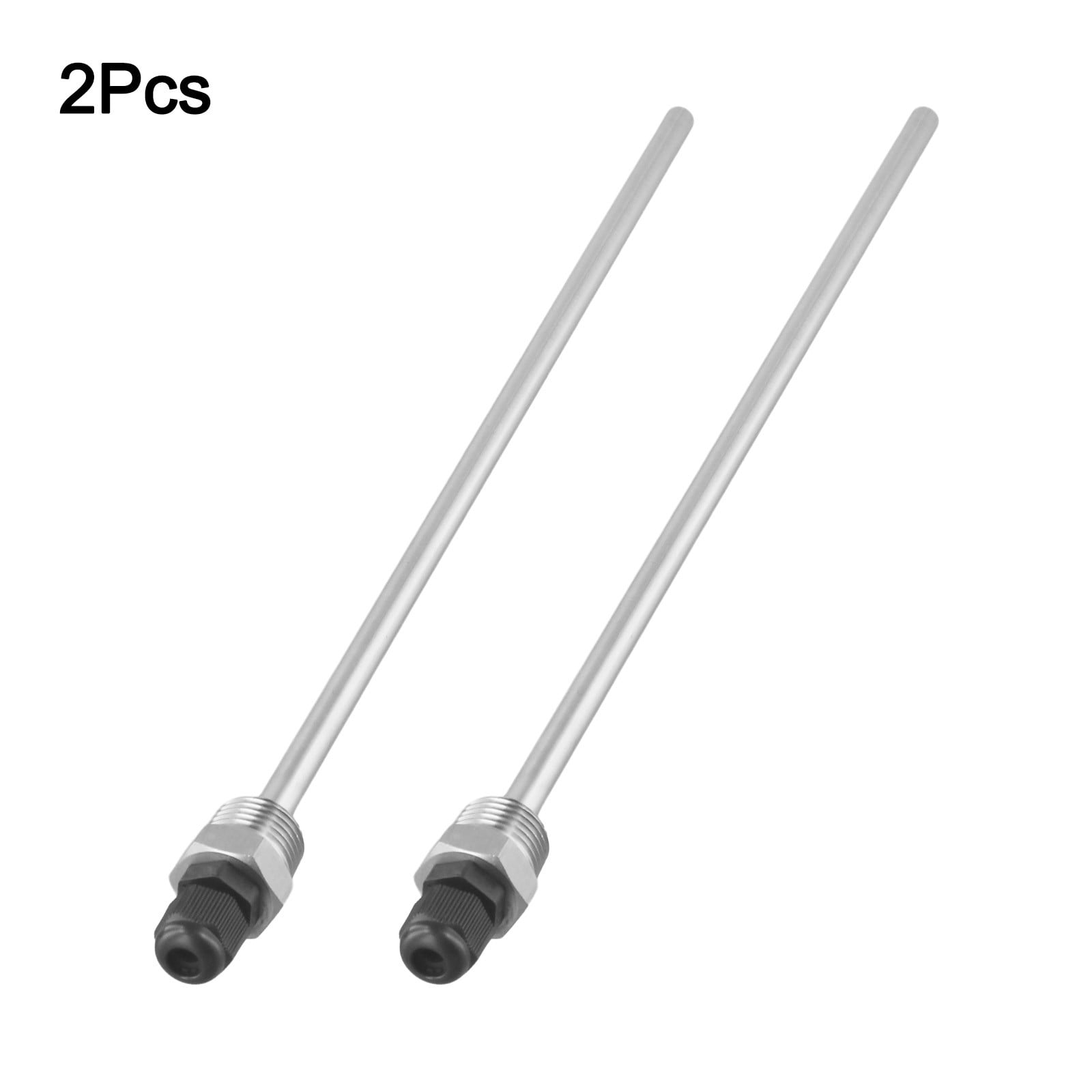 RANMEI 2Pcs 100-500Mm Stainless Steel Immersion Thermowell Protection ...