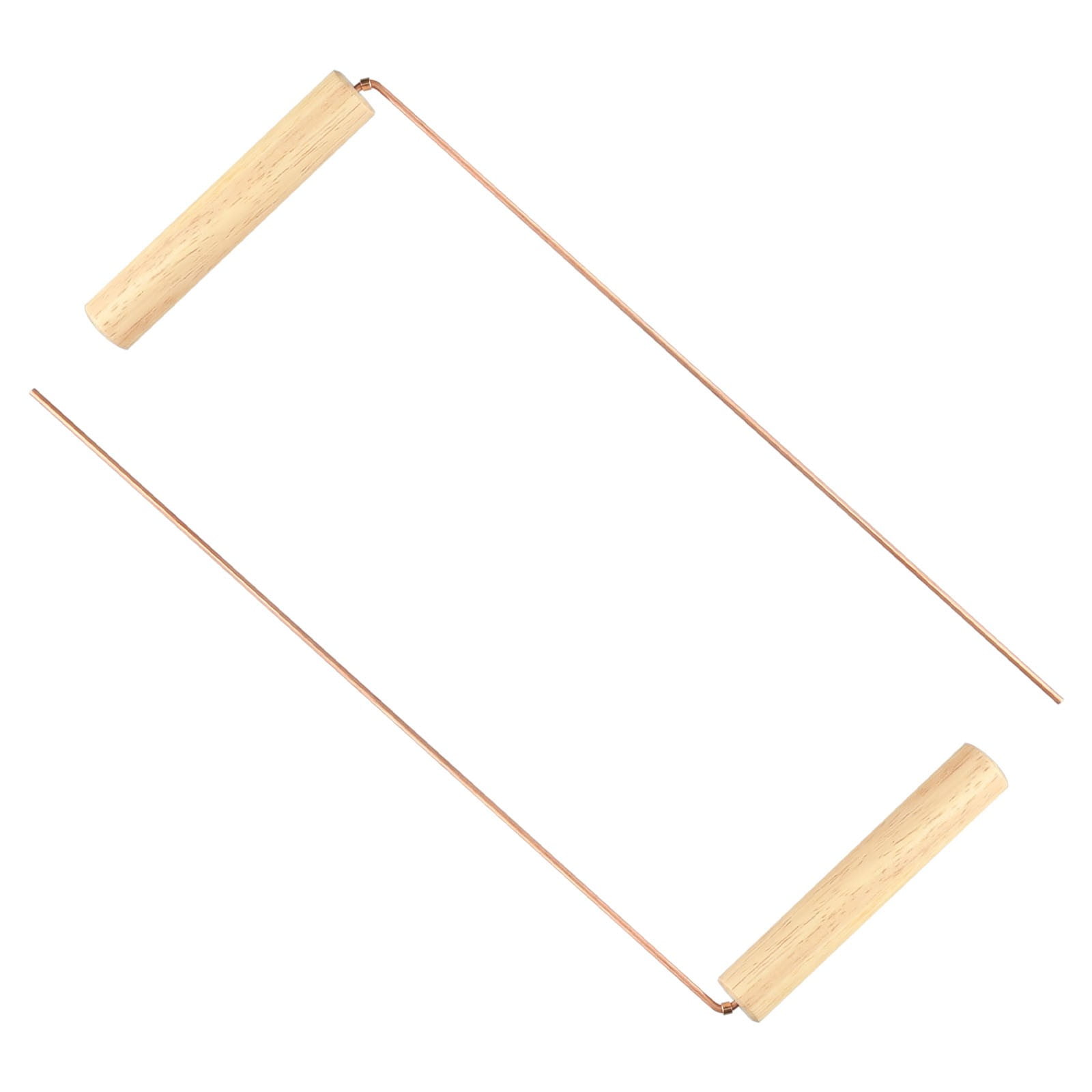 RANMEI 2Pcs 99.9% Copper Divining Dowsing Rods Metal Detector For ...