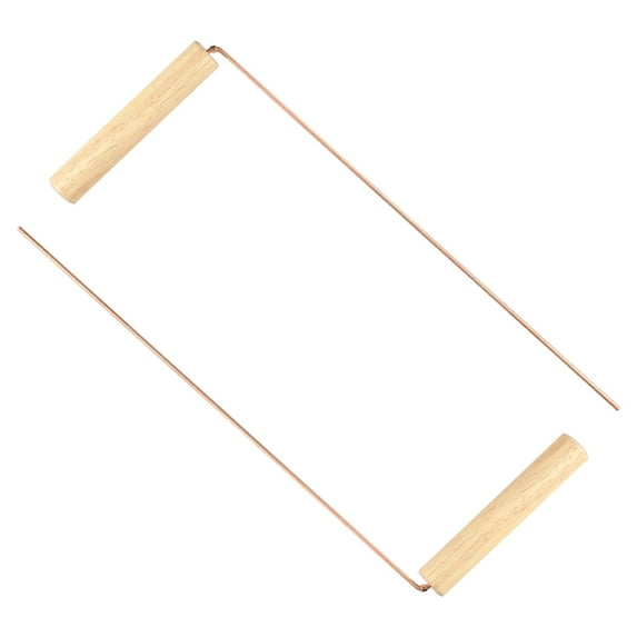 RANMEI 2Pcs 99.9% Copper Divining Dowsing Rods Metal Detector For ...