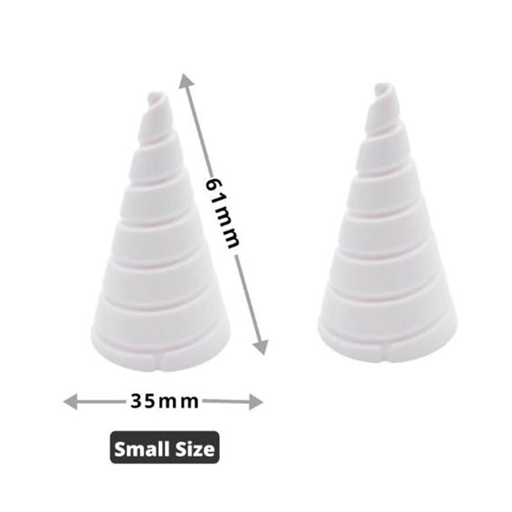 RANMEI 2Pcs Coil Winding-Jig Cone Fibonacci Coil Gardening Copper Wire ...