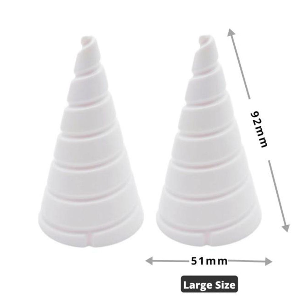 RANMEI 2Pcs Coil Winding-Jig Cone Fibonacci Coil Gardening Copper Wire ...