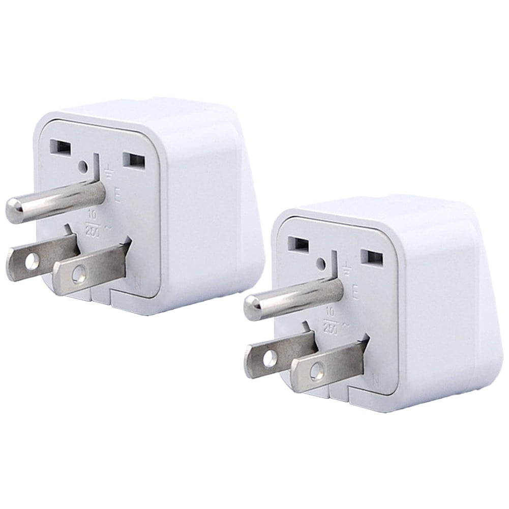RANMEI 2x U S Travel Plug Adapter,Universal to America Power Converter ...