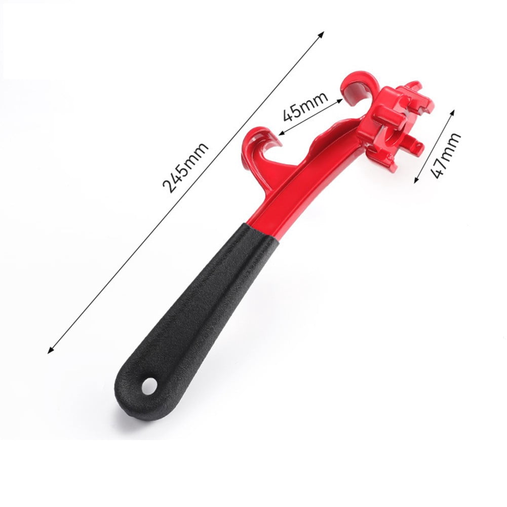 RANMEI 3-In-1 Bung Wrench Bucket Opener Tool Drum Lid Remover For 5-55 ...