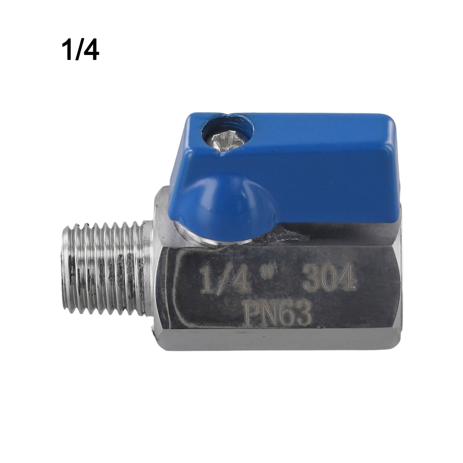 RANMEI 304 Stainless Steel Mini Miniature Ball Valve Inner And Outer ...