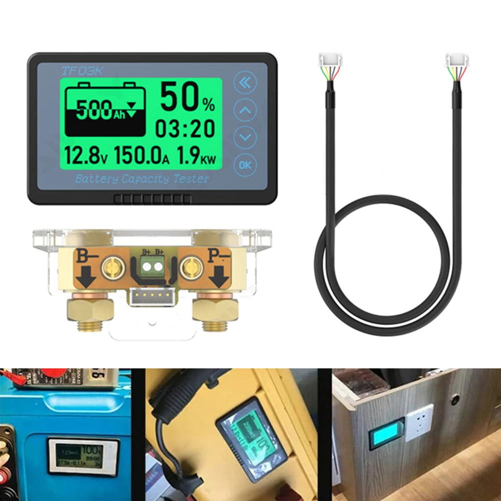 RANMEI 500A Batter Display High Low Voltage Programmable Alarm ...