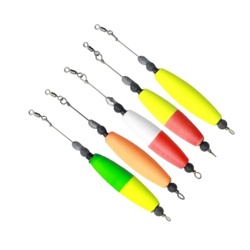 RANMEI 5Pcs 12/10G Steel Wire Cigars Fishing Bobbers Weighted Float ...