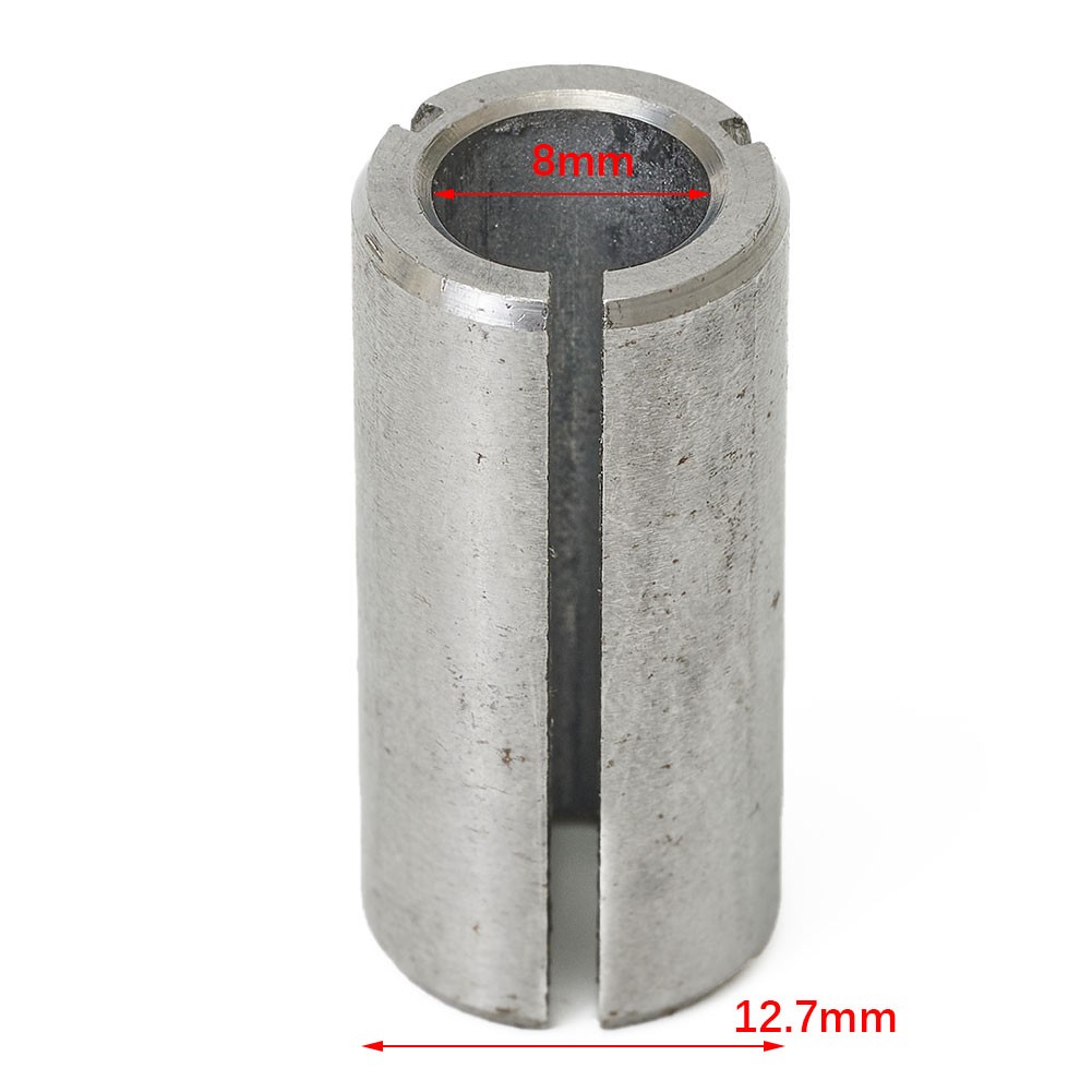 RANMEI 6mm 8mm 10mm 12mm 12.7mm 1/2" 1/4" 3/8" Adapter Router chuck ...
