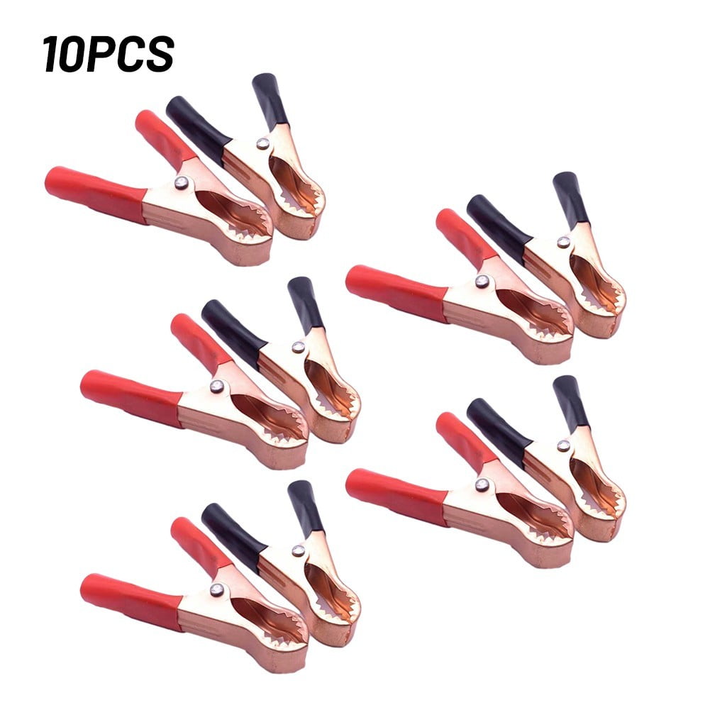 RANMEI 80mm/Car Alligator Clips Battery Clamps Aligator Clips Parts ...