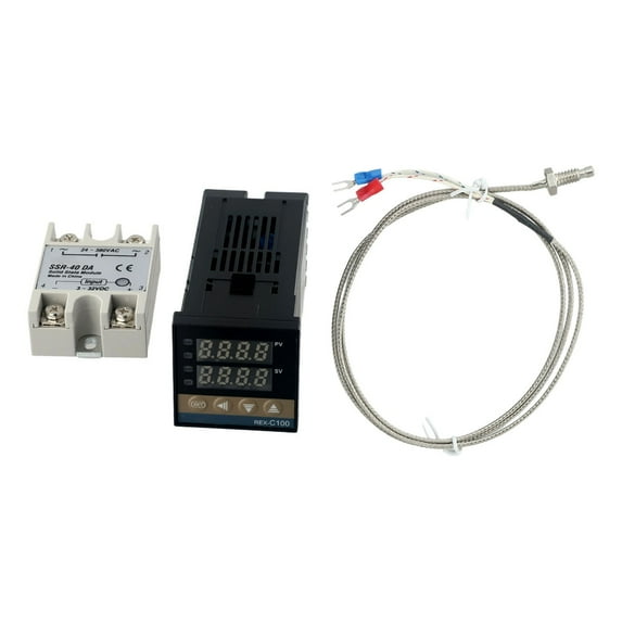 RANMEI Advanced Pid Temperature Controller Kit With Ssr 40Da Stable - Walmart.com