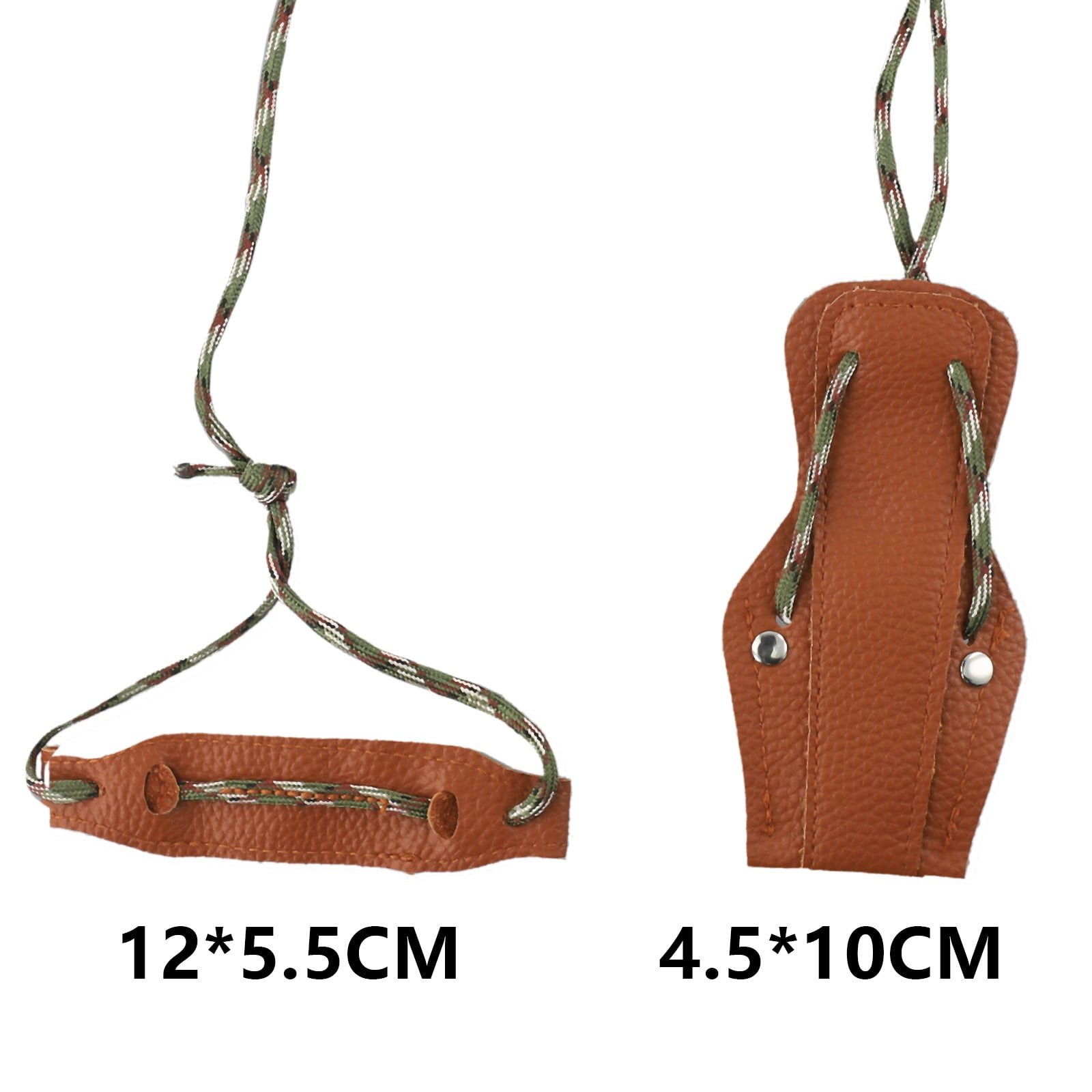 RANMEI Archery Leather Bow Stringer Rope Install Tool Recurve Bow ...
