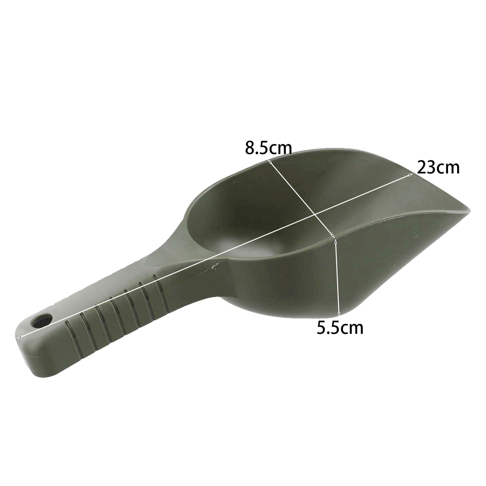 RANMEI Baiting Spoon Bait Scoop Float In Water Green Color Pp Material ...