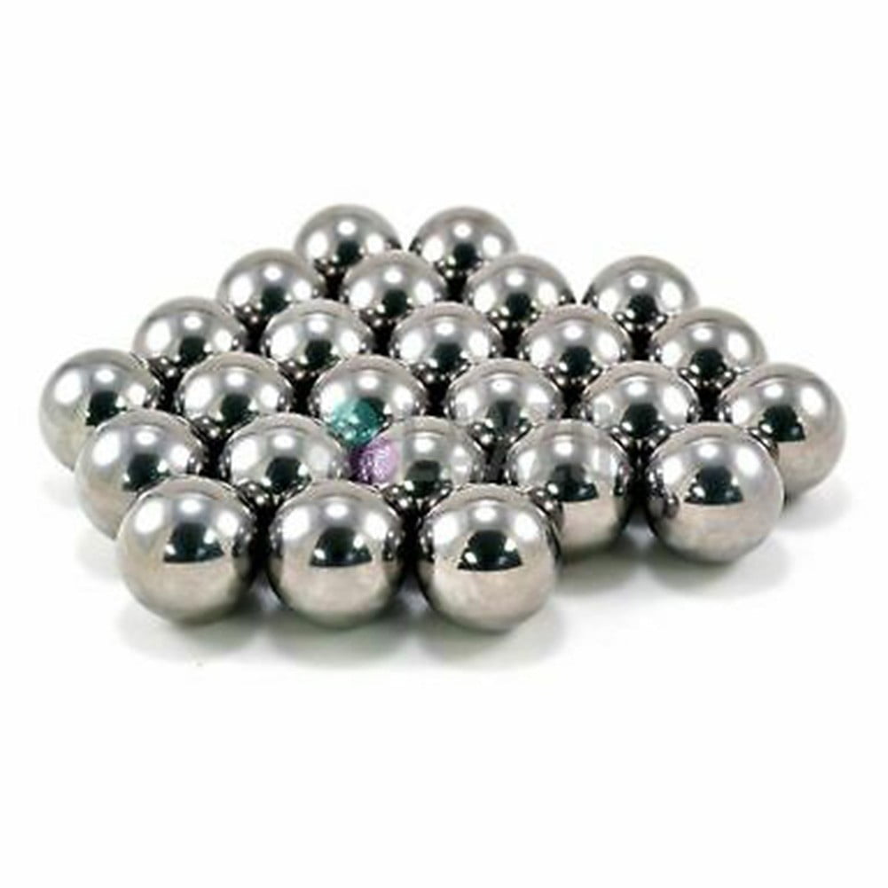 RANMEI Bike Bearing Steel Balls for Wheel Hub 4.76MM 3/16in Front or 6 ...