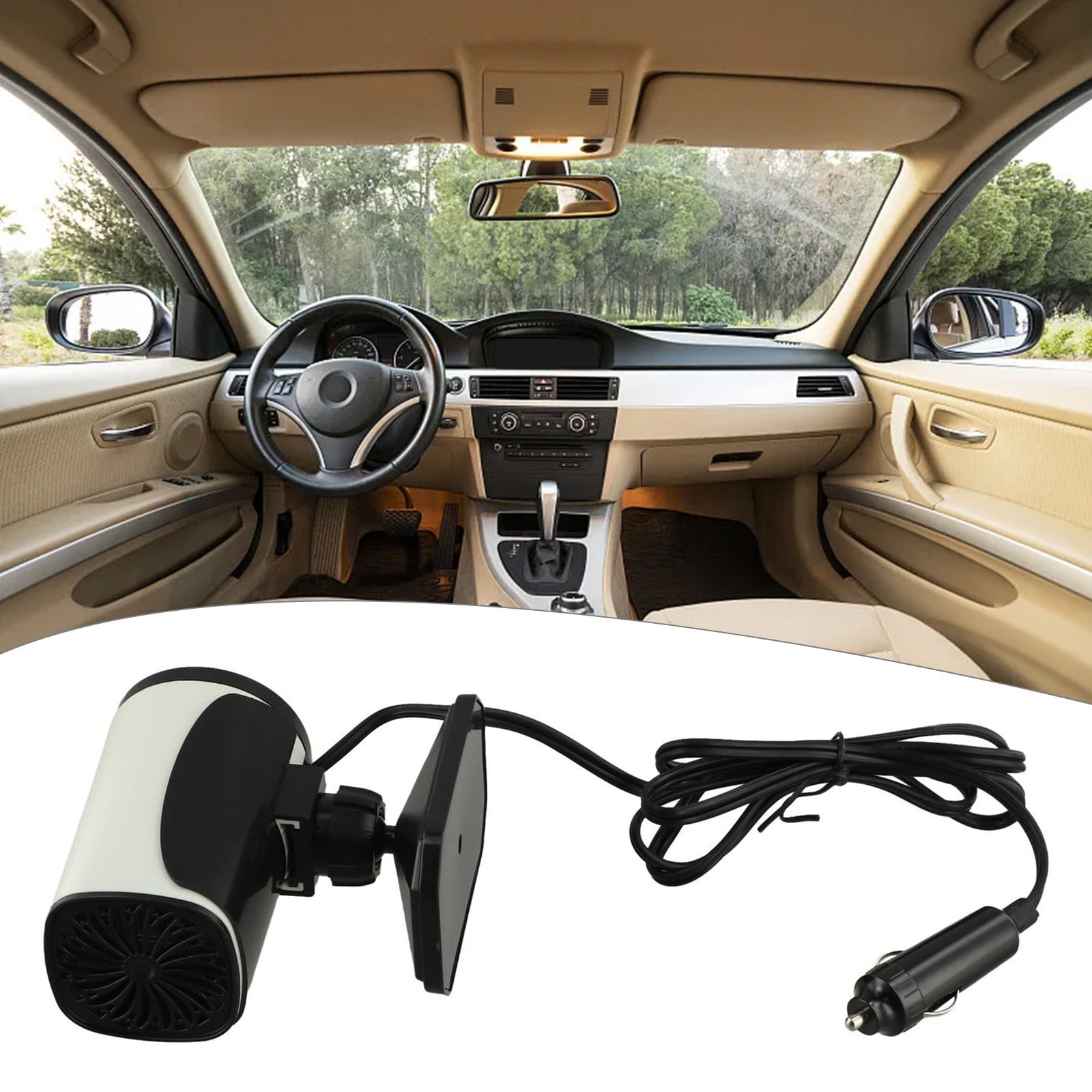 RANMEI Car Heaters That Intocar Heater Portable 24V 360° Rotating Auto ...