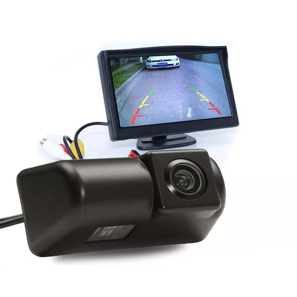 RANMEI Car Rear View Cam 5\"Monitor+ Reverse Camera Ip69 For Ford For ...