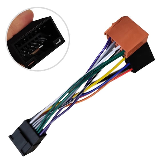 RANMEI Car Stereo Conversion Wire Adapter For Chevrolet To For Iso ...