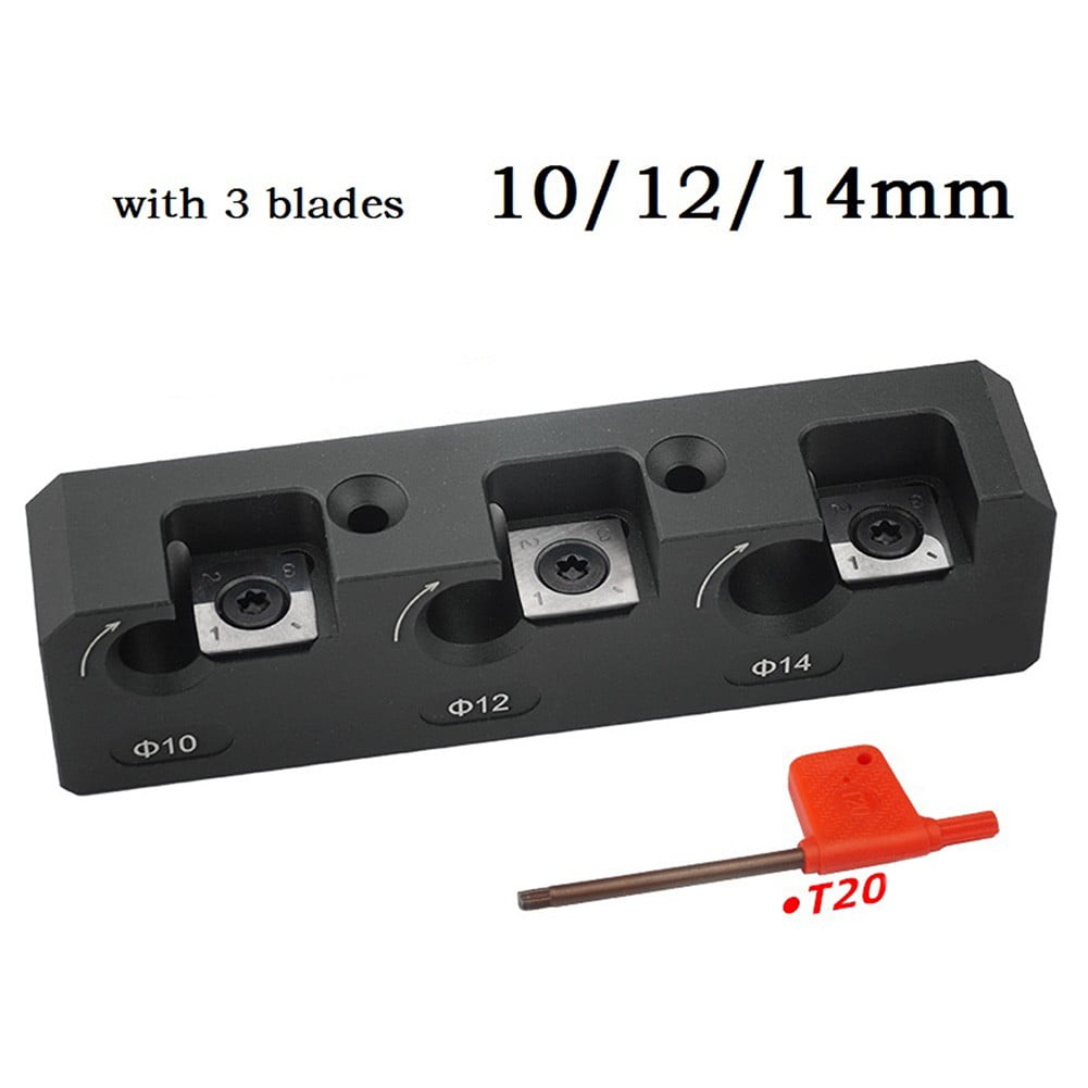 RANMEI Carbide Inserts Dowel Maker Jig Plate Wooden Wood Dowel Round ...