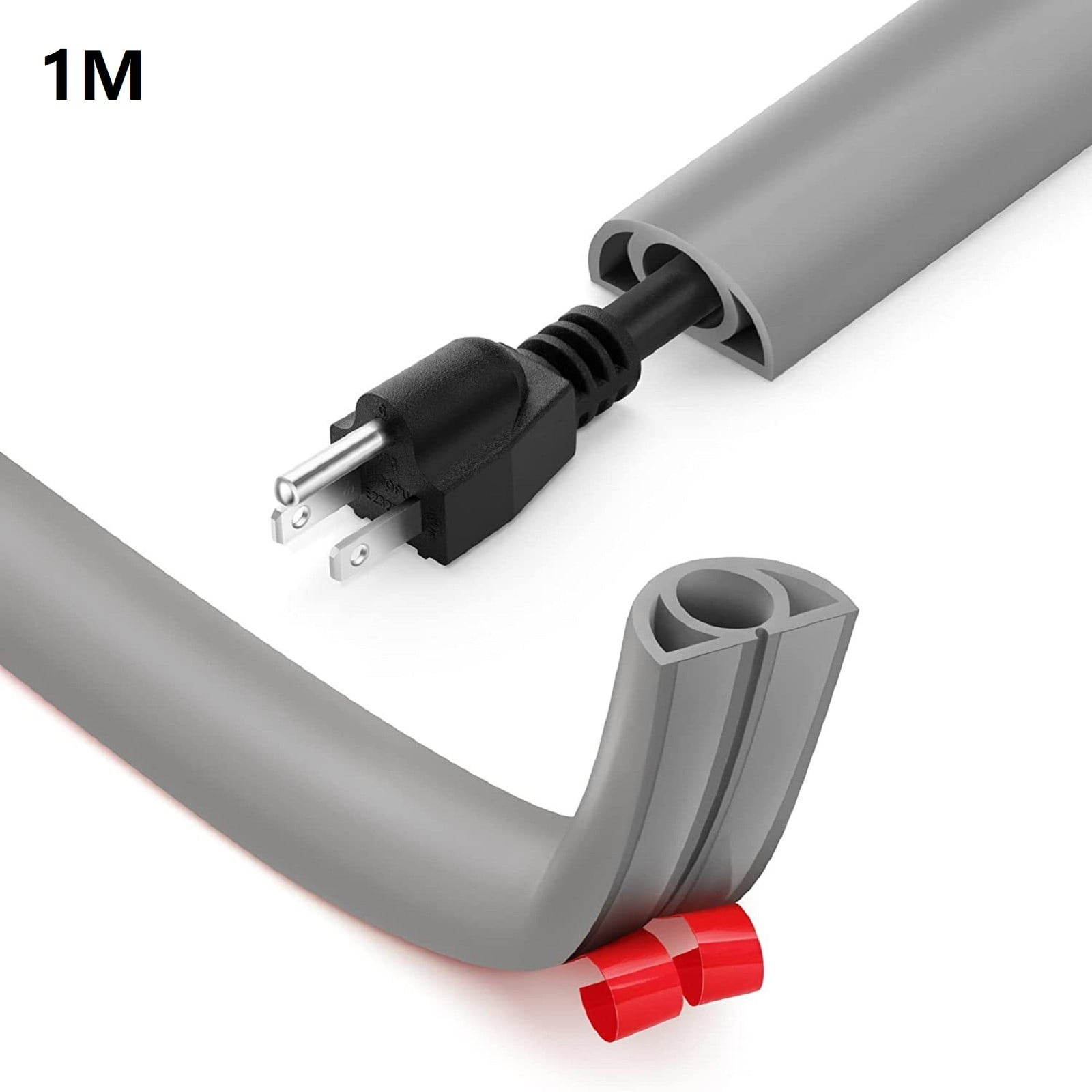 RANMEI D20 Pvc Flexible Wire Trough 1/3/5M Flexible Small Cable Duct ...