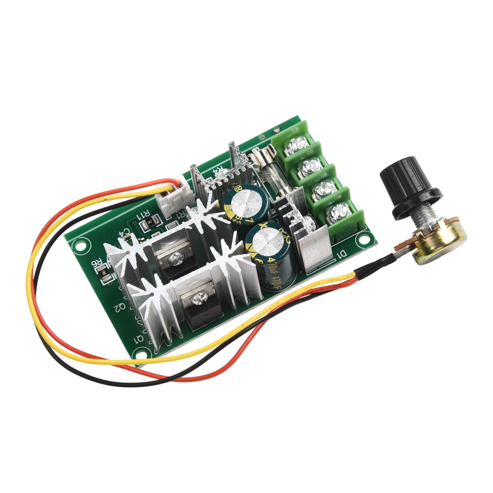 RANMEI Dc Motor Speed Regulator Dc10-60V 20A High Module Power Driving Module Pwm Controller ...