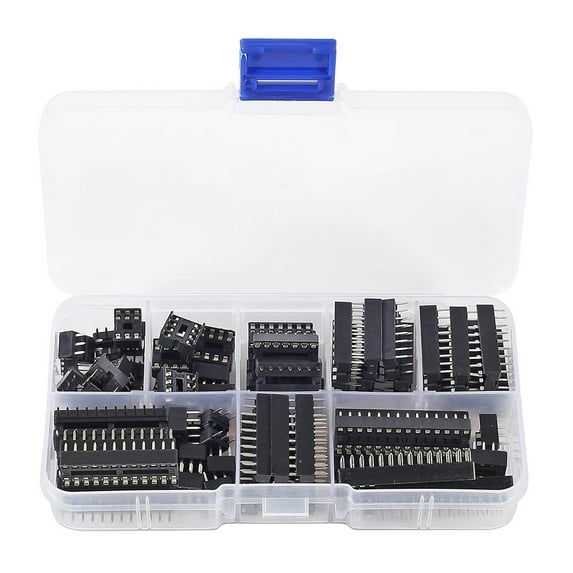 RANMEI Dip Ic Sockets Kit 66Pcs With Various Pin Configurations For ...