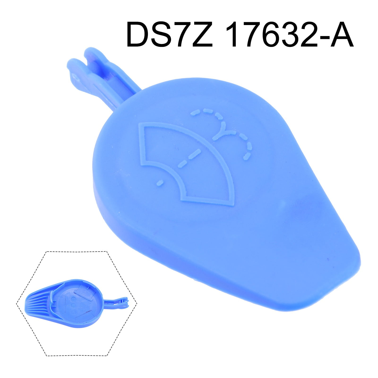 RANMEI Direct Fit Windshield Washer Reservoir Cap Lid Cover For Ford ...