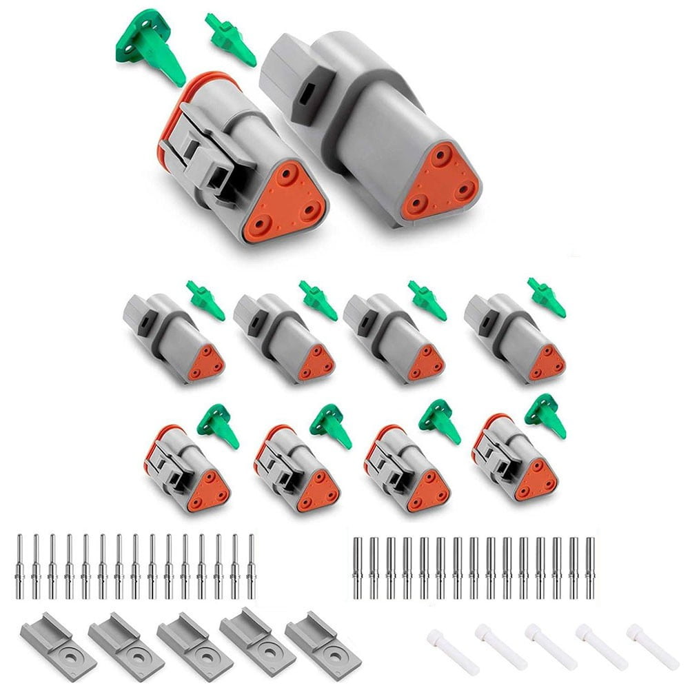 RANMEI Dt Connectors With Terminal Kit Wire Gauge 16-20 Connector Wedge ...