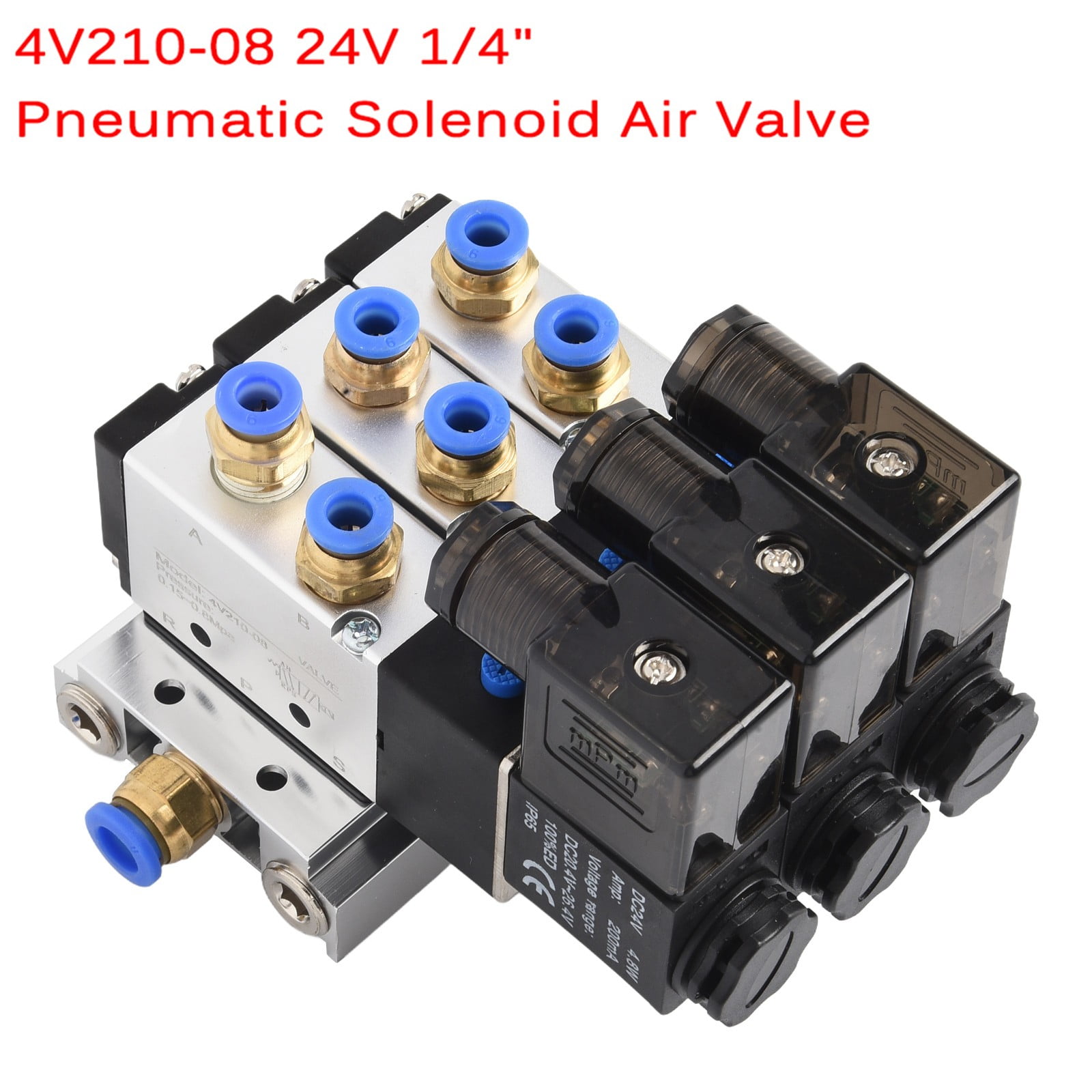 RANMEI Easy Monitoring Of Power On Status Pneumatic Solenoid Air Valve ...