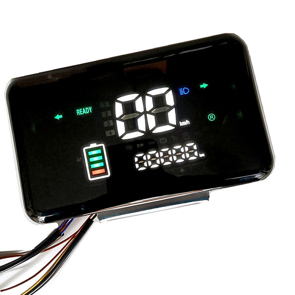 RANMEI Ebike LCD Display Motor Speedmeter Screen 48-72V E-Bike Electric ...