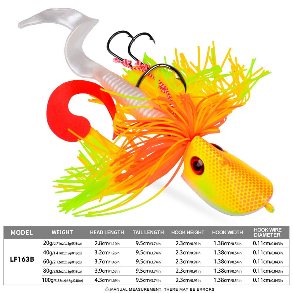 RANMEI Effective Jigging Action Bait Jigging Head Bait Effective ...