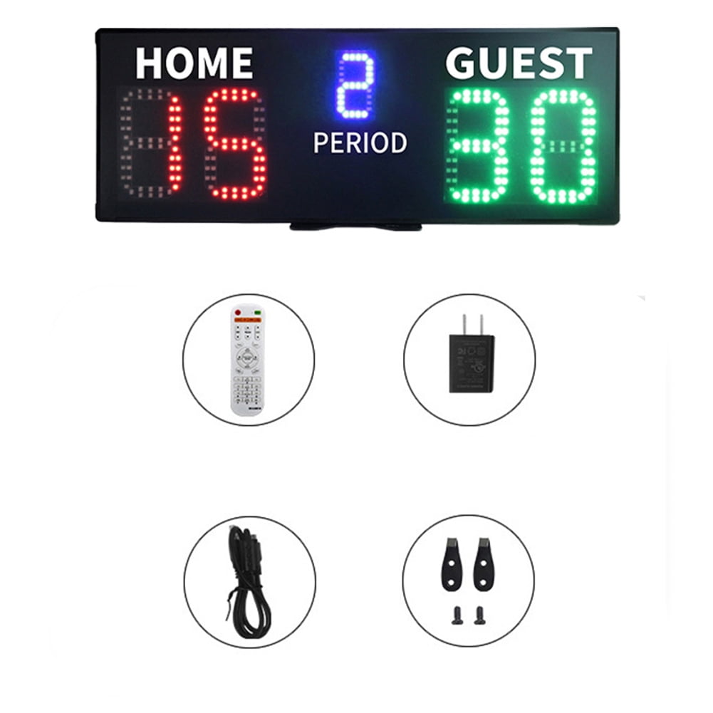 RANMEI Electronic Scoreboard Portable Match Scoreboard For Tennis ...