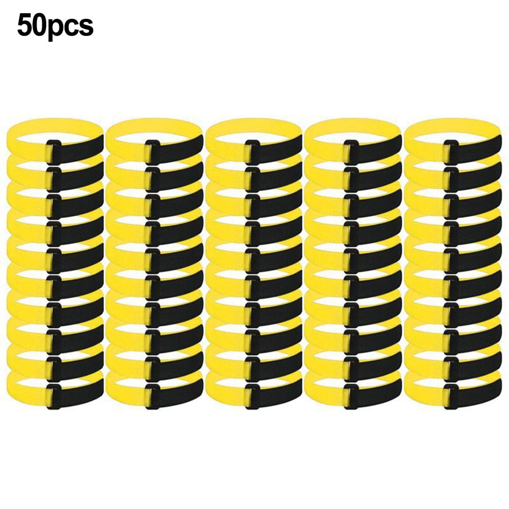 RANMEI Football Net Straps Set Of 50 Adjustable Ties For Goals And ...