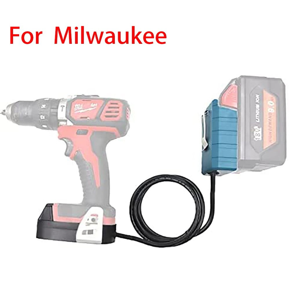 RANMEI For Battery Extension Cord 18/20v Max Adapter Battery Power-Tool ...