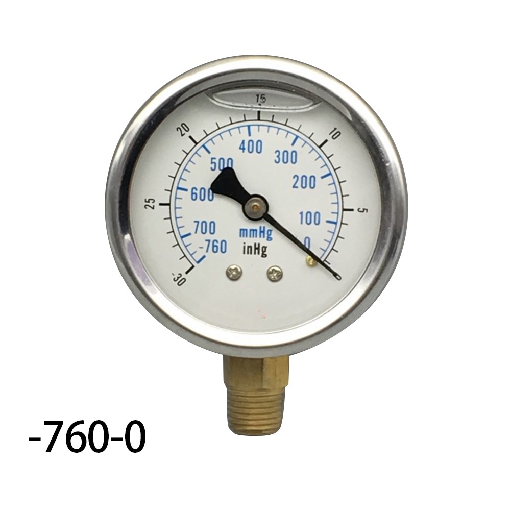 RANMEI For Yn-60 Earthquake-Resistant Pressure Gauge Oil Pressure Gauge Hydraulic Gauge ...