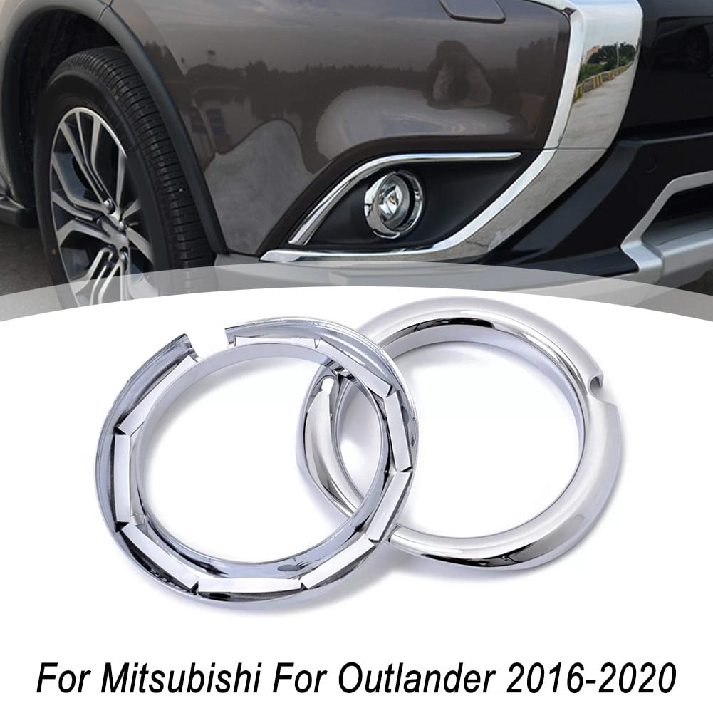 RANMEI Front Fog Light Lamp Covers For Mitsubishi For Outlander (2016 ...