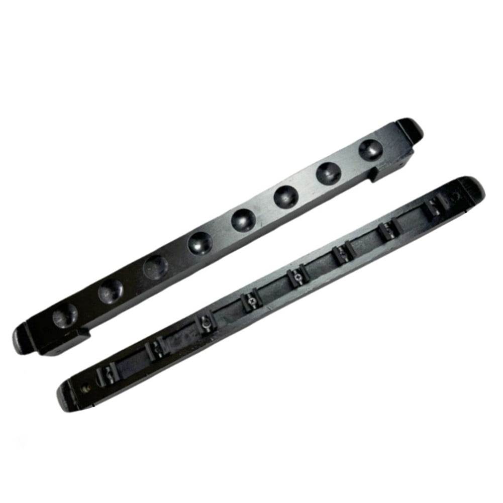 RANMEI Hardwood Wall Mount Billiard Cue Storage Rack Holds For 8 Cues ...