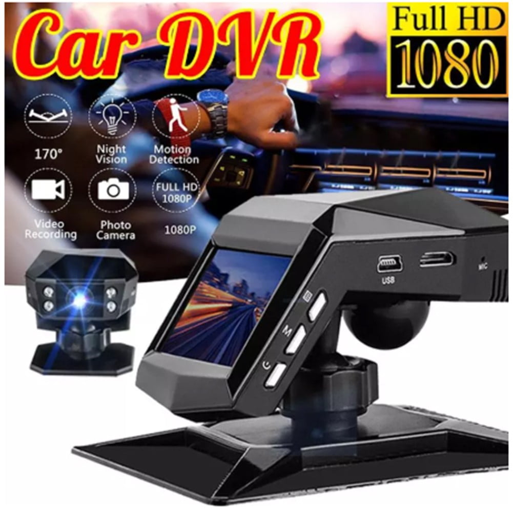 RANMEI Hd 1080P Dash Cam Car Video With Center Console Lcd Car Dvr ...