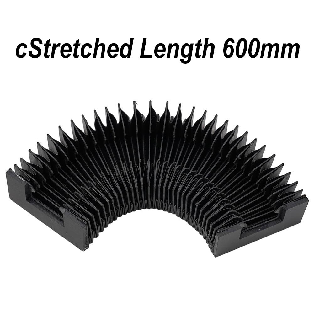 RANMEI Hgr20 Bellows Linear Guide Rail Cnc Dust Cover Cloth Stretched ...