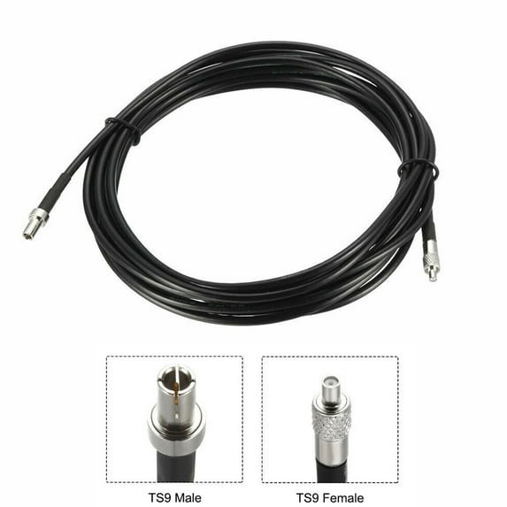RANMEI High Powered Ts9 Male To Ts9 Female Coaxial Extension Cable 6 6 ...