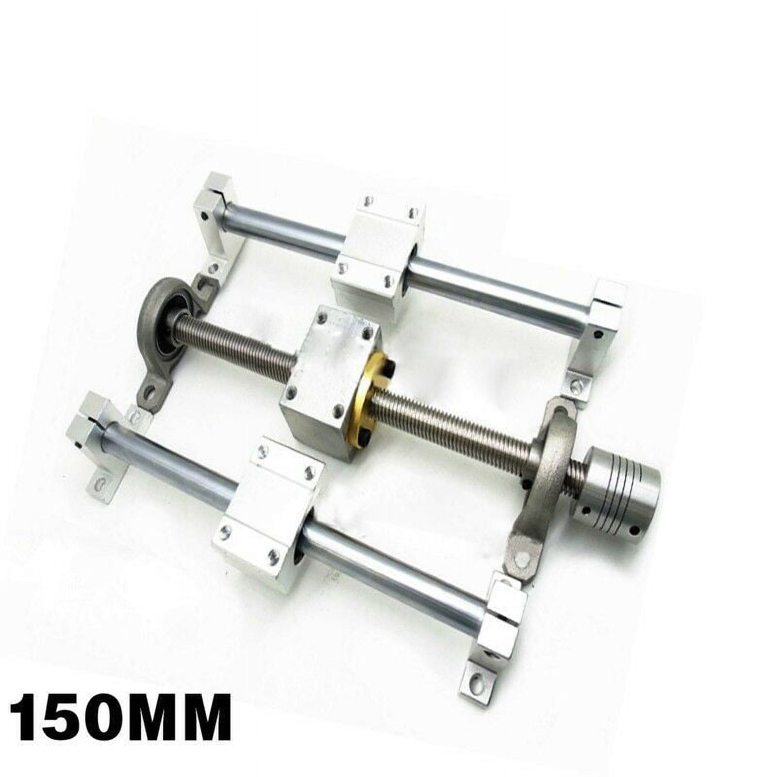 RANMEI Horizontal Dual Lead Screw Rod Linear Sliding Guide Bearing Rail ...