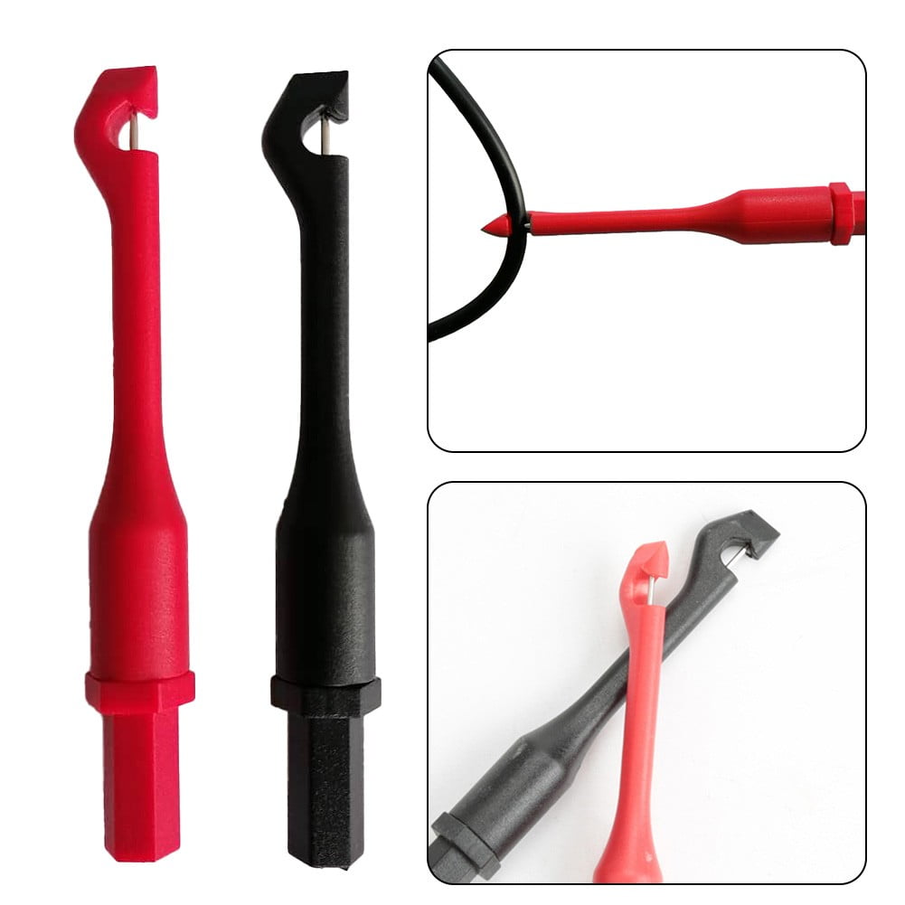 RANMEI Insulation Piercing Clip Probe 2 Pack Wire Test Leads With Right ...