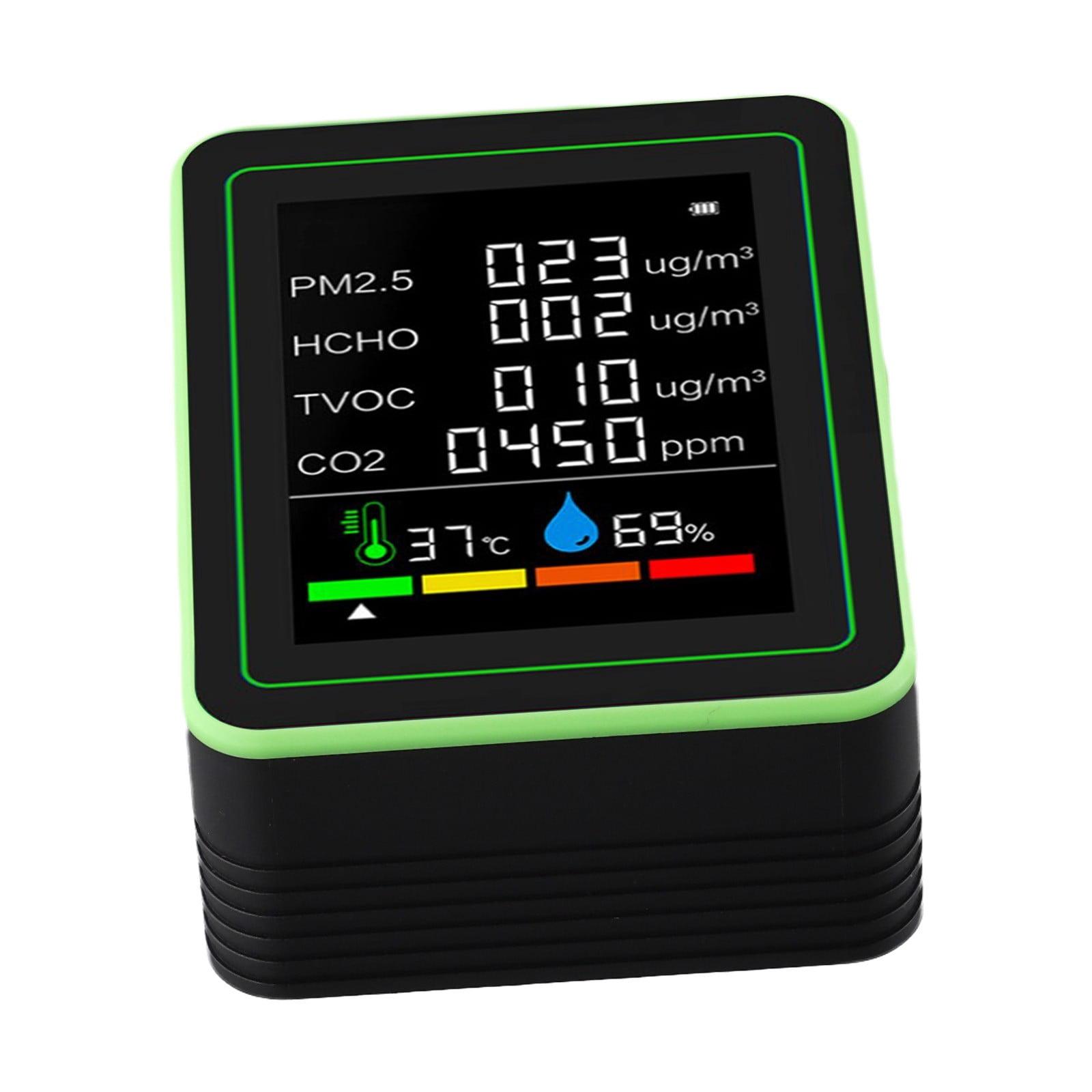 RANMEI Led Display Air Quality Meter With Multi Functional Measurement ...