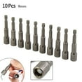 RANMEI Magnetic Tech Screw Driver Tek Bit Drill Nut Setter Roofing ...