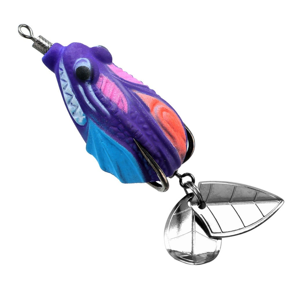 RANMEI Mini Thunder Frog Fishing Lure: 3D Eyes & Lifelike Action For ...