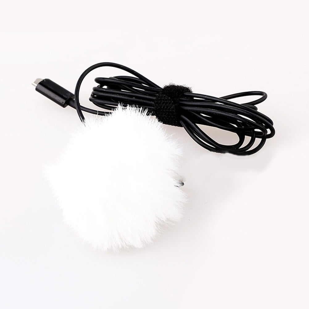 RANMEI Outdoor Microphone Furry Windscreen Muff for 5-10mm microphone ...