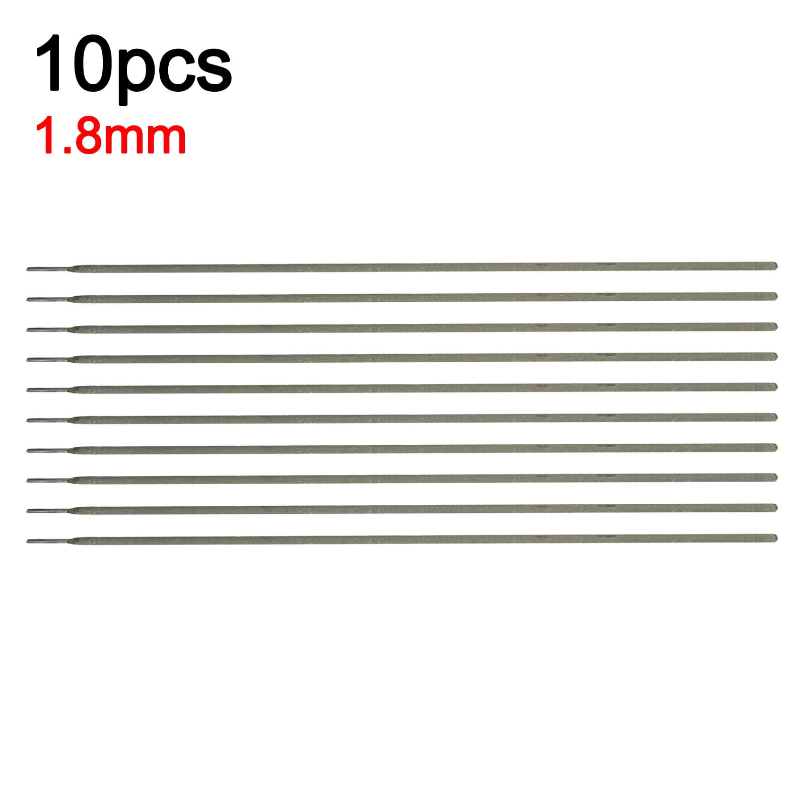 RANMEI Pack Of 10 Stainless Steel,Electrode A102 Solder Wires 1.8Mm Welding Rod Kit - Walmart.com